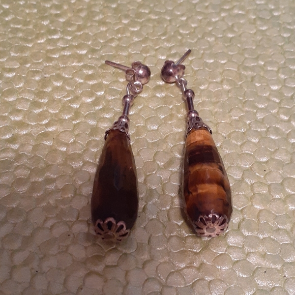 Jewelry | Tigers Eye Earrings | Poshmark